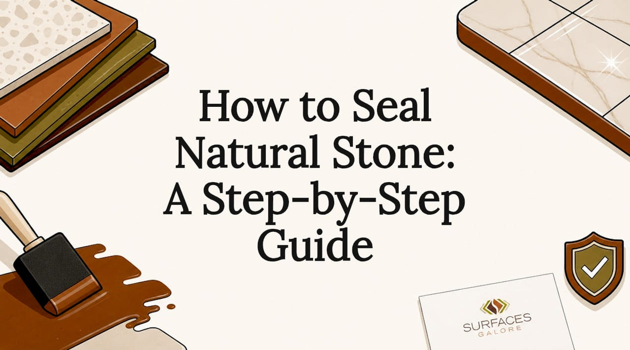 How to Seal Natural Stone: A Step-by-Step Guide– SurfacesGalore