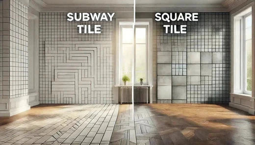 Subway Tile Versus Square Tile Flooring Guide