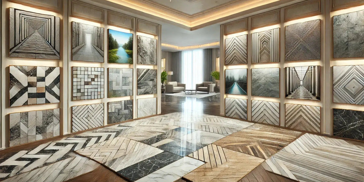 Marble and Travertine Installation Layout Ideas