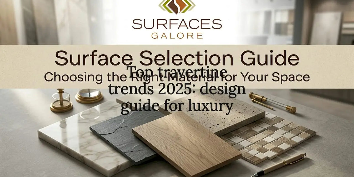 Luxury Travertine Design Trends 2025 Guide– SurfacesGalore
