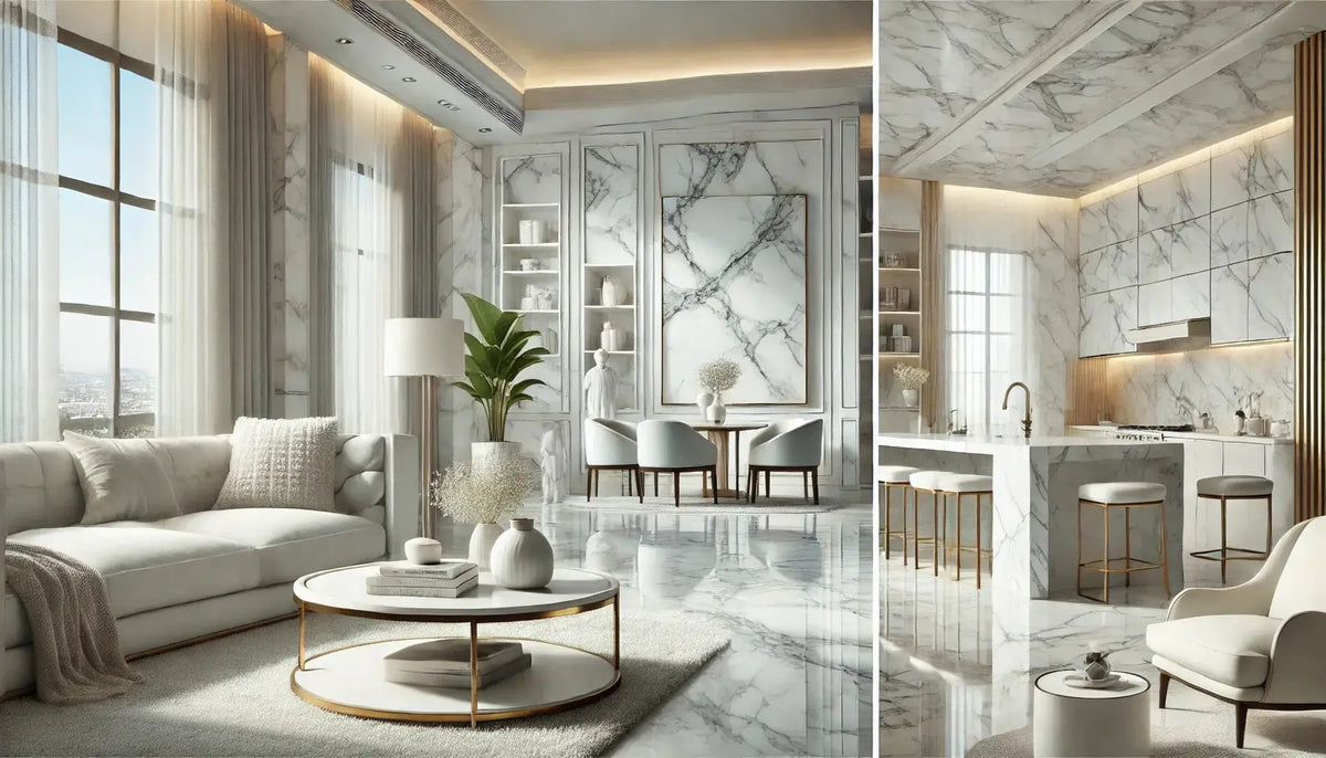 Trending Marble Designs White Marble Elegance– SurfacesGalore
