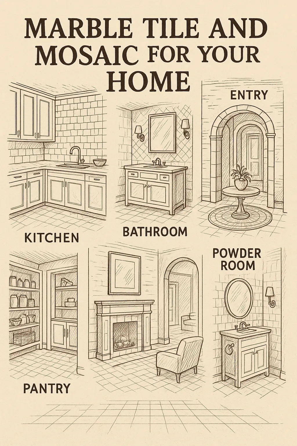 The Ultimate Guide to Using Marble Tile and Mosaic in Your Home ...