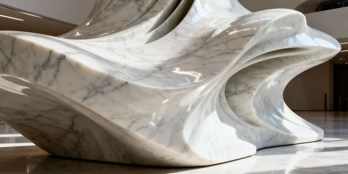 Zaha Hadid Fluid Marble Designs at Salone del Mobile