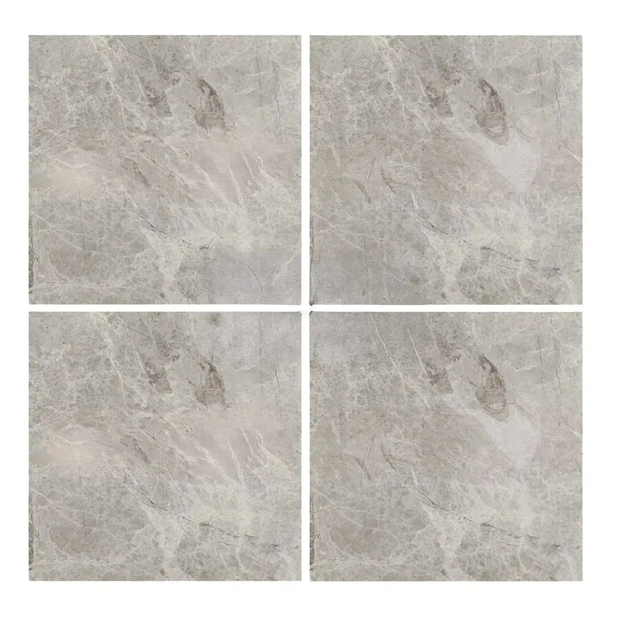 Atlantic Gray Marble 4X4 Polished or Honed Tile– SurfacesGalore