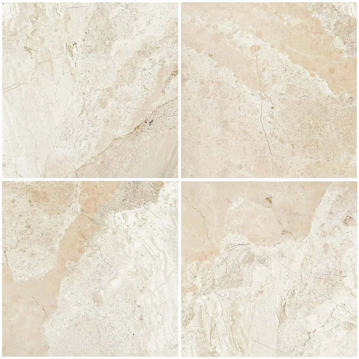 Diano Royal Beige Marble Tile 24x24– SurfacesGalore