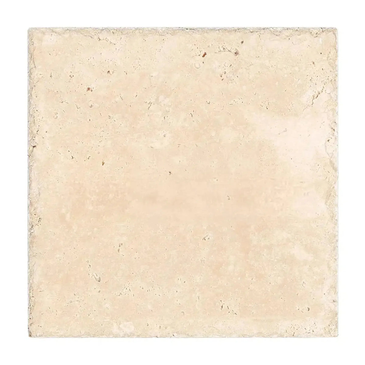 Ivory Light Travertine 8x8 Cross Cut Tile