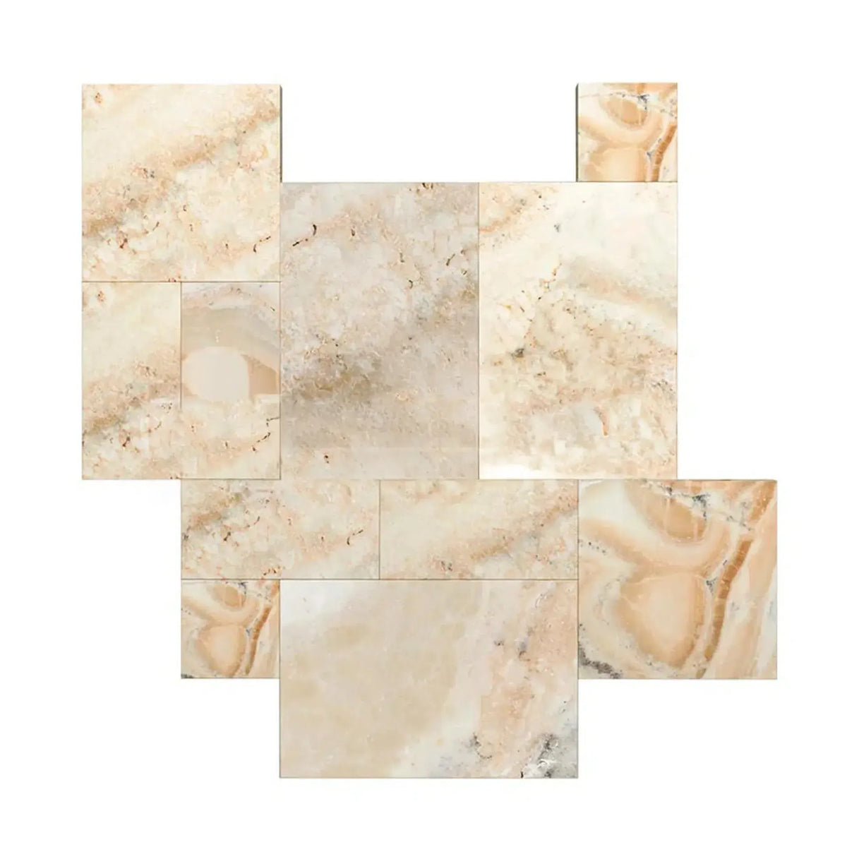 La Travonya Travertine Versailles Pattern Set Honed | Surfaces Galore ...