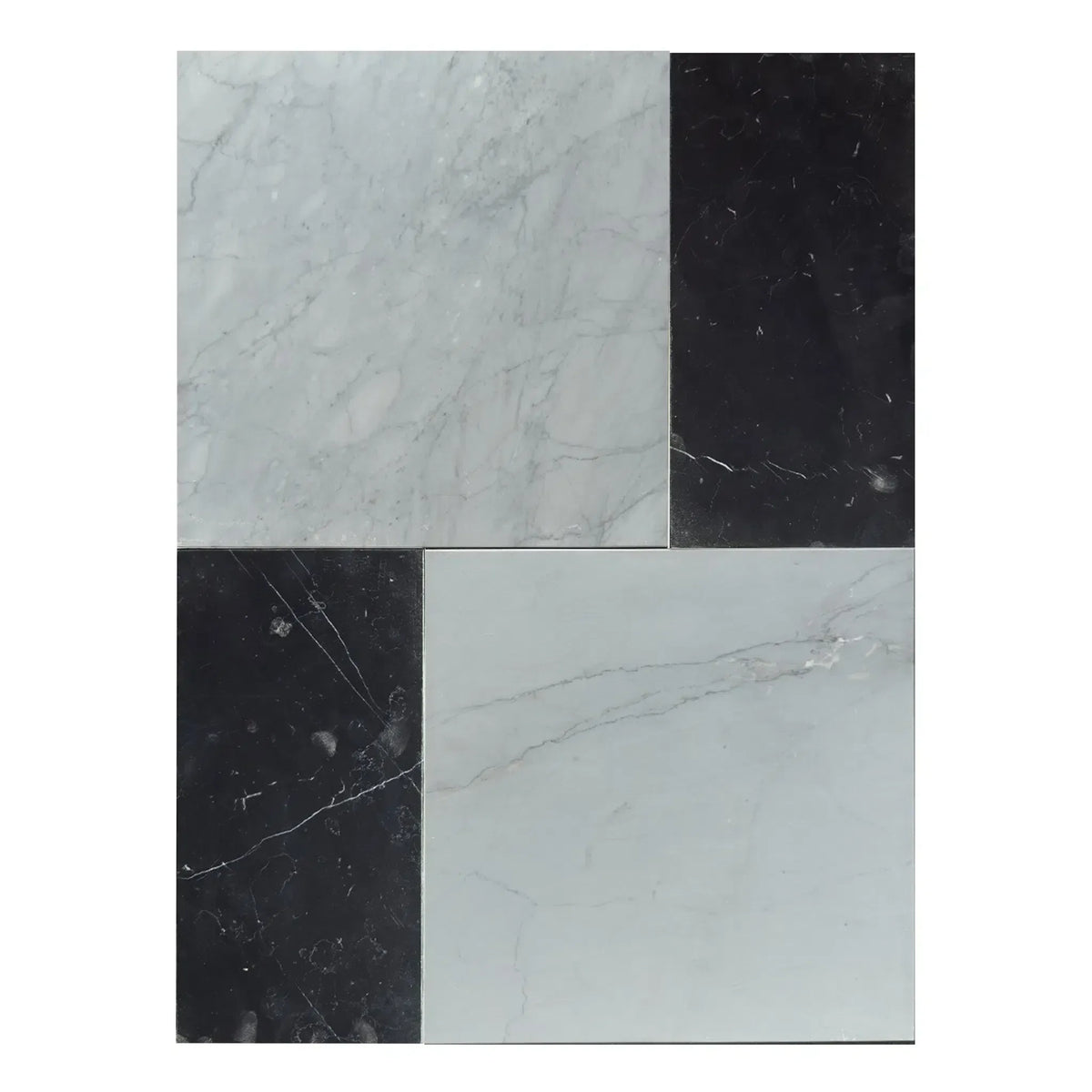 Modena Bardiglio Imperiale & Nero Marquina Tile Set