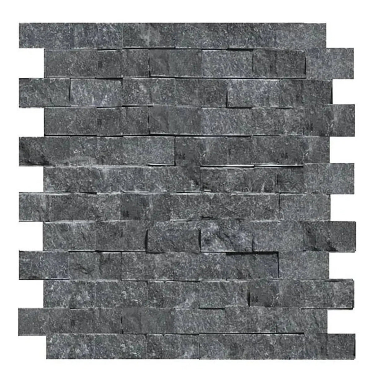 Nero Marquina Black Brick Marble Mosaic Tile