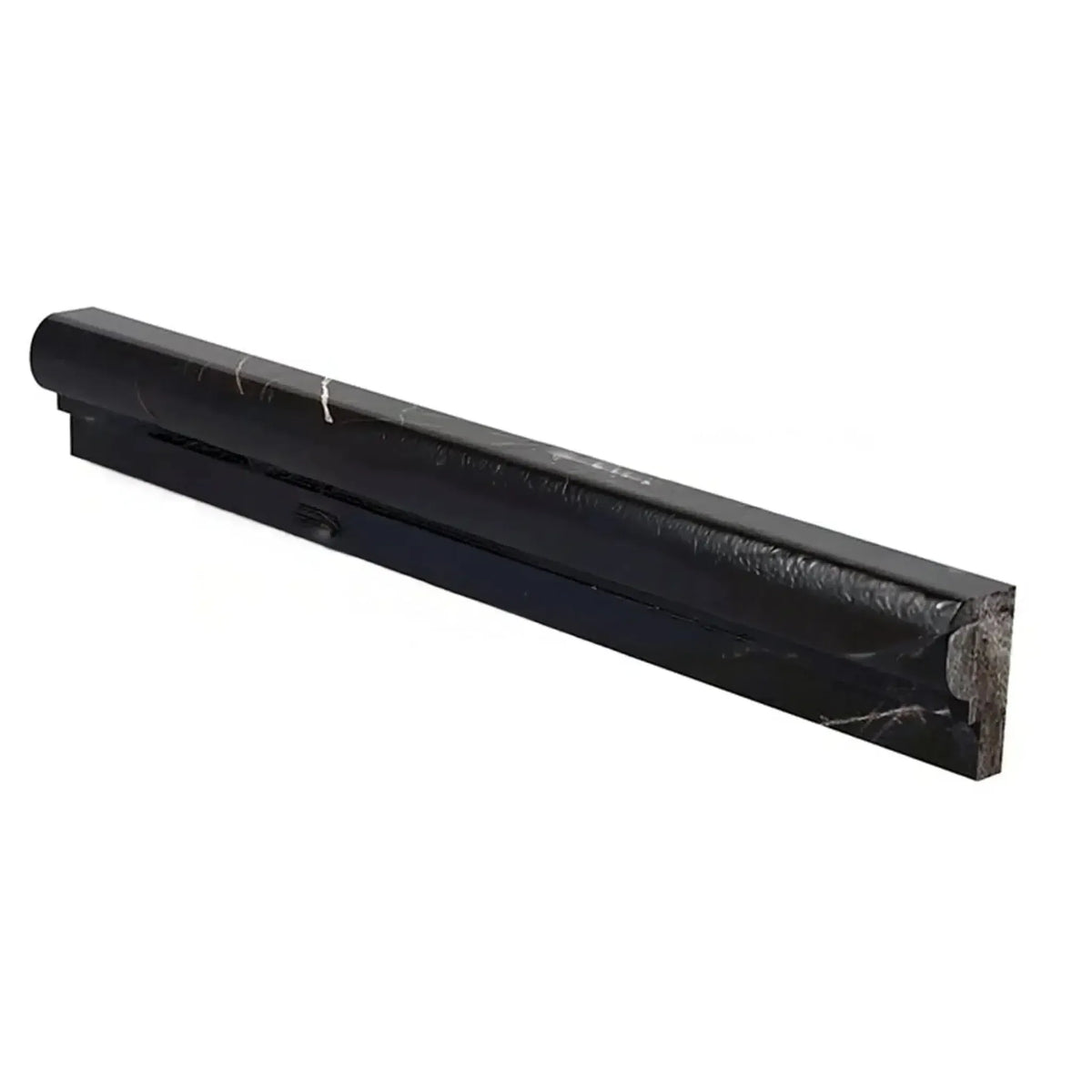 Nero Marquina Black Chair Rail Trim OG-1