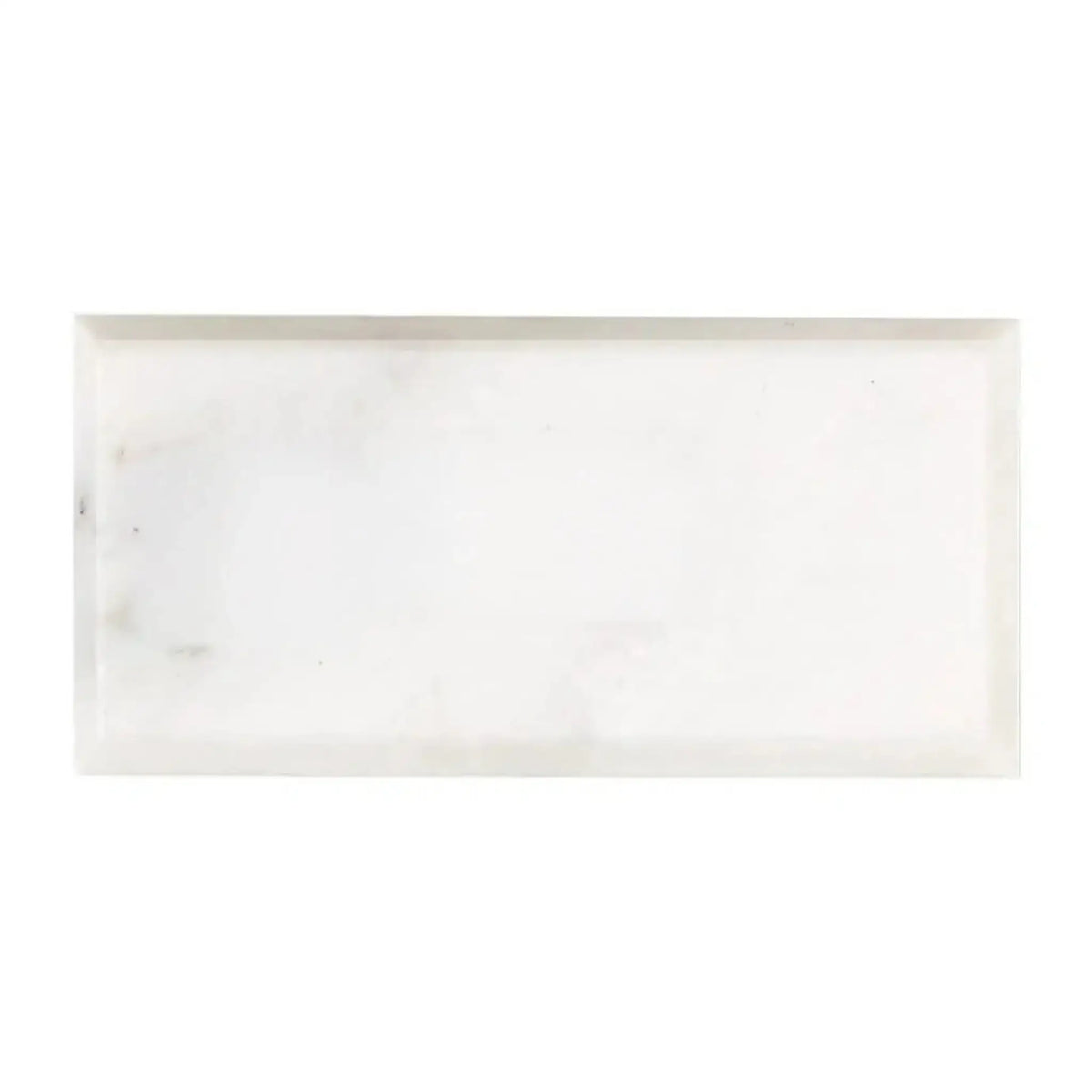 Oriental White Asian Marble 3X6 Tile