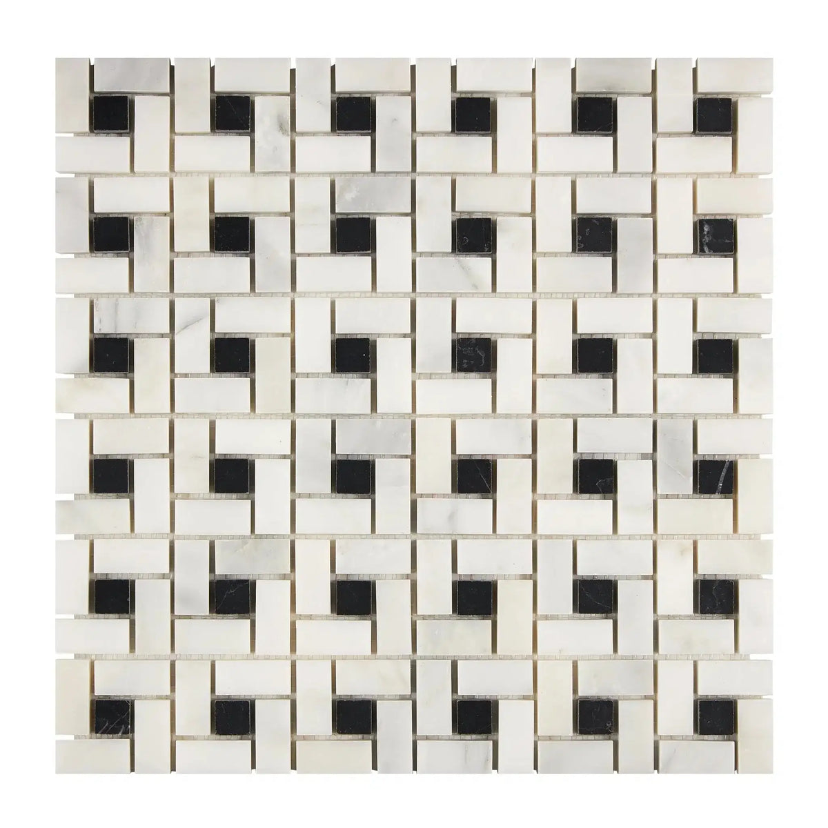 Oriental White Asian Marble Mosaic Tile