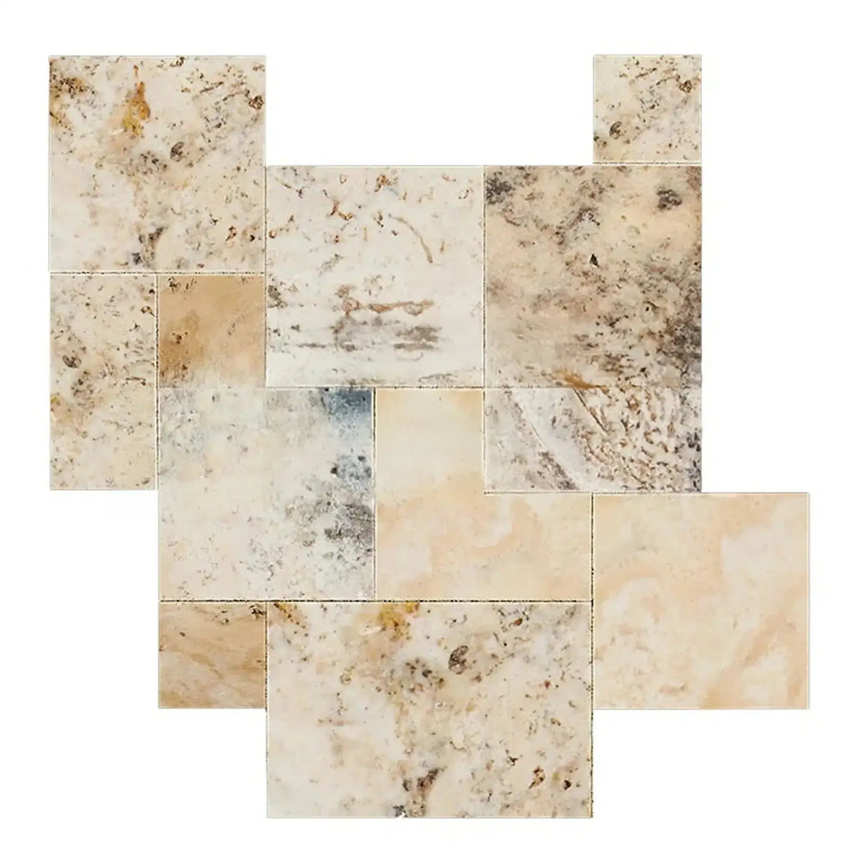 Philadelphia Travertine Versailles French Pattern Set